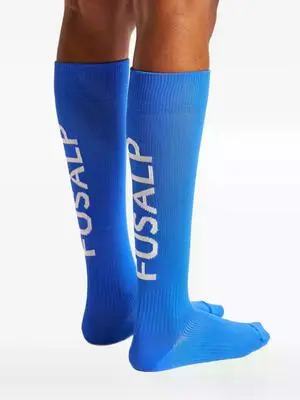 Fusalp Jacquard-logo Socks