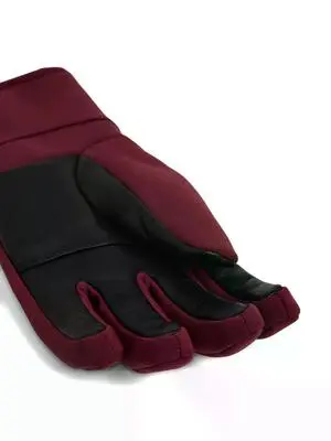 Fusalp Leather Glacier Gloves - Red