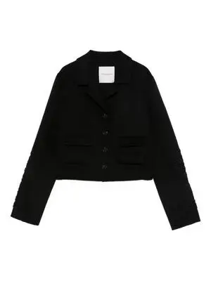 ERMANNO FIRENZE Embroidered Cropped Jacket