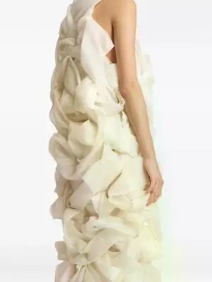 Khaite Welles Ruffled Dress