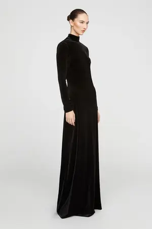 Halston Kaia Velvet Gown