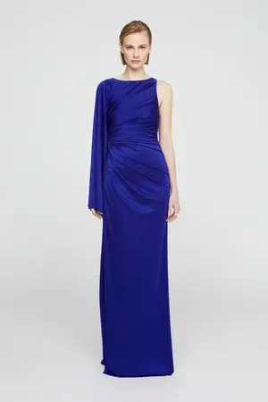 Halston Elysia Jersey Gown