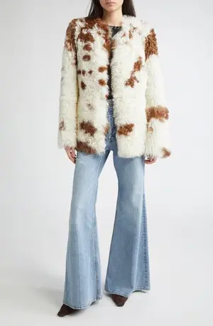 Zimmermann Hypnotic Spot Genuine Shearling Jacket