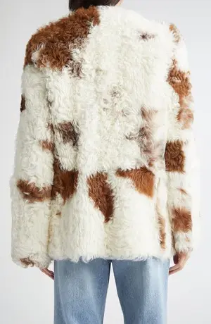 Zimmermann Hypnotic Spot Genuine Shearling Jacket