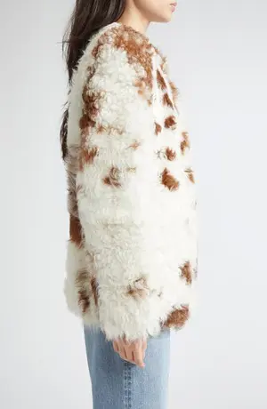 Zimmermann Hypnotic Spot Genuine Shearling Jacket