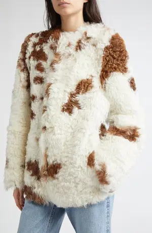 Zimmermann Hypnotic Spot Genuine Shearling Jacket