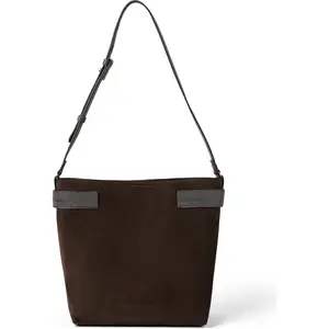 Brunello Cucinelli Suede Essence Bucket Bag