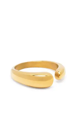 NIALAYA Classic Cuff Ring - Gold