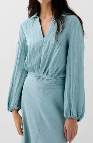 SCALPERS Sirtex Shirt - Lightblue
