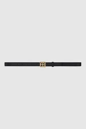 ANINE BING Monogram Leather Belt