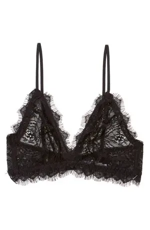 ANINE BING Lace Bra With Trim