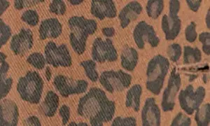 English Factory Animal Print Cotton Trench Coat