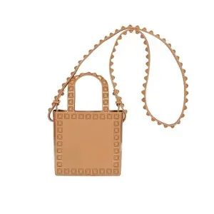 Carmen Sol Alice Tote Bag Nude