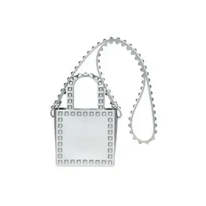Carmen Sol Alice Tote Bag - Silver