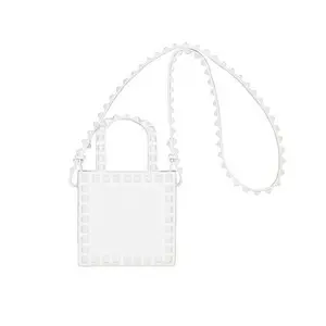 Carmen Sol Alice Tote Bag White