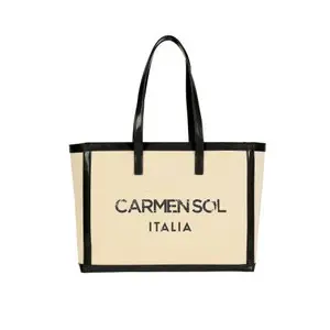 Carmen Sol Capri Tote Bag - Black