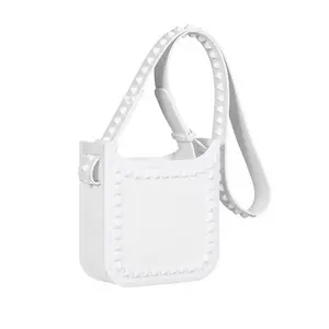 Carmen Sol Lisa Tote Bag White