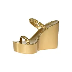 Carmen Sol Tonino Jelly Pumps - Gold