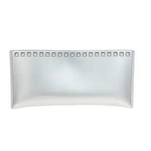 Carmen Sol Julian Studded Jelly Clutch Silver