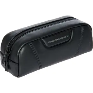 Porsche Design Roadster Leather Evo Accessory Pouch - Black