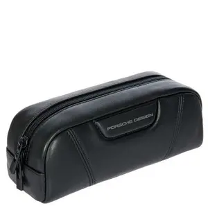 Porsche Design Roadster Leather Evo Accessory Pouch - Black