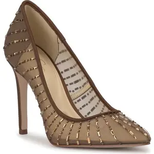 Jessica Simpson Piviano Pointed Toe Pumps - Toasted Peca Finmsh