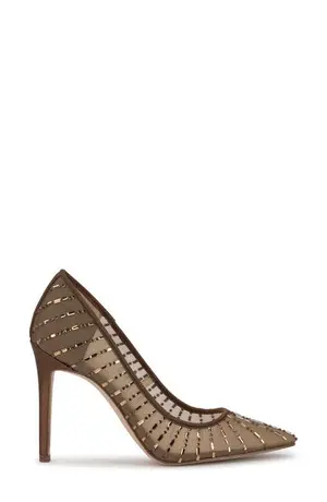 Jessica Simpson Piviano Pointed Toe Pumps - Toasted Peca Finmsh