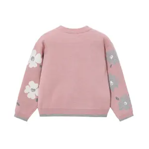 MAYORAL Girls' Jacquard Knit Sweater