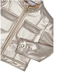 MAYORAL Metallic Zip-up Jacket