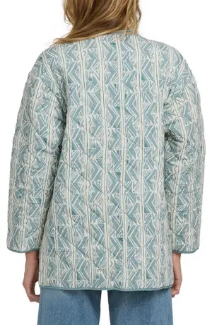 BILLABONG Quilted Poplin Shacket