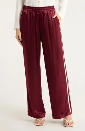 Rails Merida Pleated Satin Pants