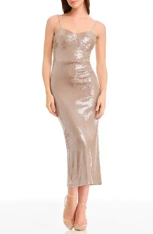 Dress The Population Vada Sequin Cocktail Dress