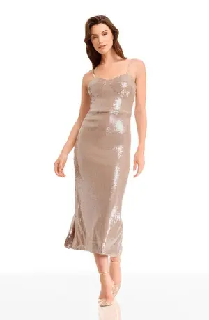 Dress The Population Vada Sequin Cocktail Dress