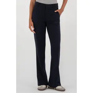 Kut From The Kloth Stella High-waist Flare Pants - Navy