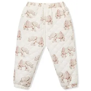 MILKBARN Quilted Padded Pants - Tutu Elephant