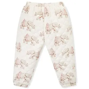 MILKBARN Quilted Padded Pants - Tutu Elephant
