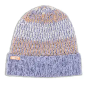 FEELGOODZ Hand-knit Adirondack Cap - Light/pastel Purple