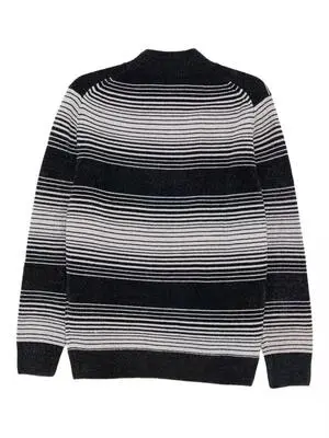 Liu Jo Striped Mock-neck Sweater