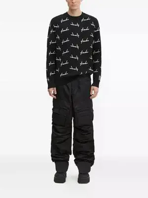 Andersson Bell Ruched Cargo Trousers