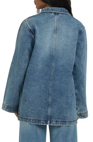 BILLABONG Oversized Denim Chore Coat