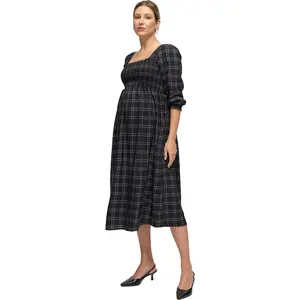 Ingrid & Isabel® Maternity Ruffle Sleeve Midi Dress