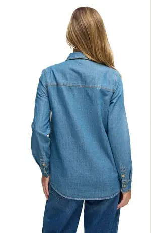 Ingrid & Isabel® Maternity Denim Button-down Shirt