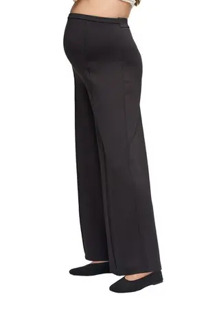 Ingrid & Isabel® Ingrid & Isabel Everywear Maternity Ponte Flare Pant - Black