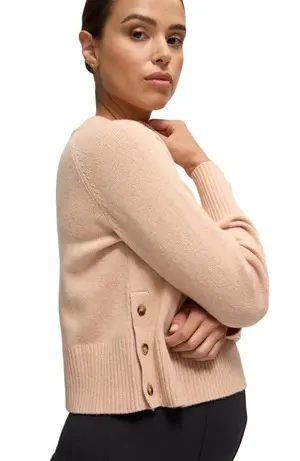 INGRID & ISABEL Mock Neck Maternity Sweater - Pink