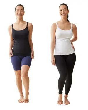 INGRID & ISABEL Postpartum Shaping Cami Bundle - Black/white
