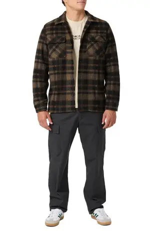 O'Neill Plaid Flannel Shirt Jacket