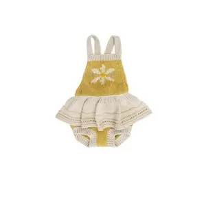 WILD WAWA Daisy Romper - Honeycomb