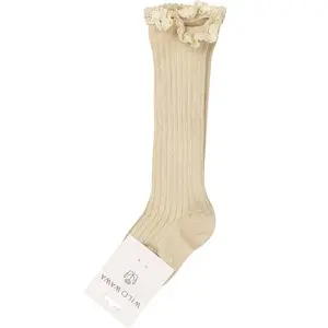 WILD WAWA Knee High Socks - Taupe