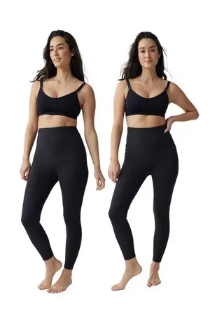 INGRID & ISABEL Postpartum Legging Bundle Black/black