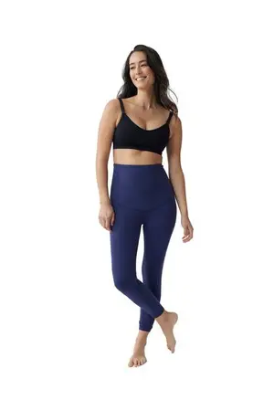 INGRID & ISABEL Postpartum Legging Bundle - Black/navy